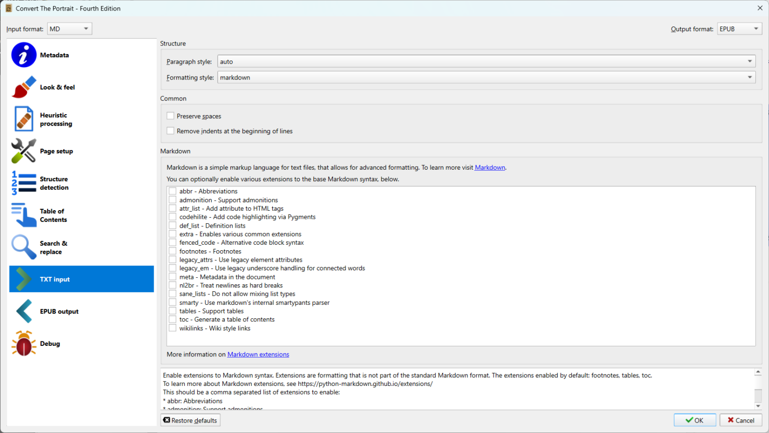 Create a Clean EPUB: Using Calibre, Markdown and CSS Styles