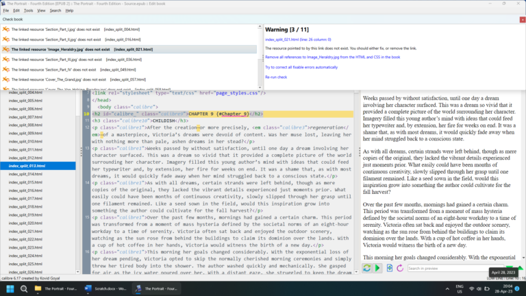 Create a Clean EPUB: Using Calibre, Markdown and CSS Styles