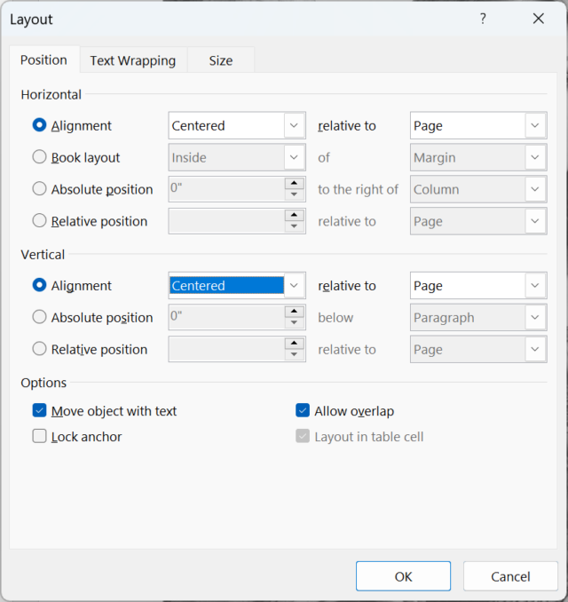 Full Page High Quality Images Using Microsoft Word and KDP
