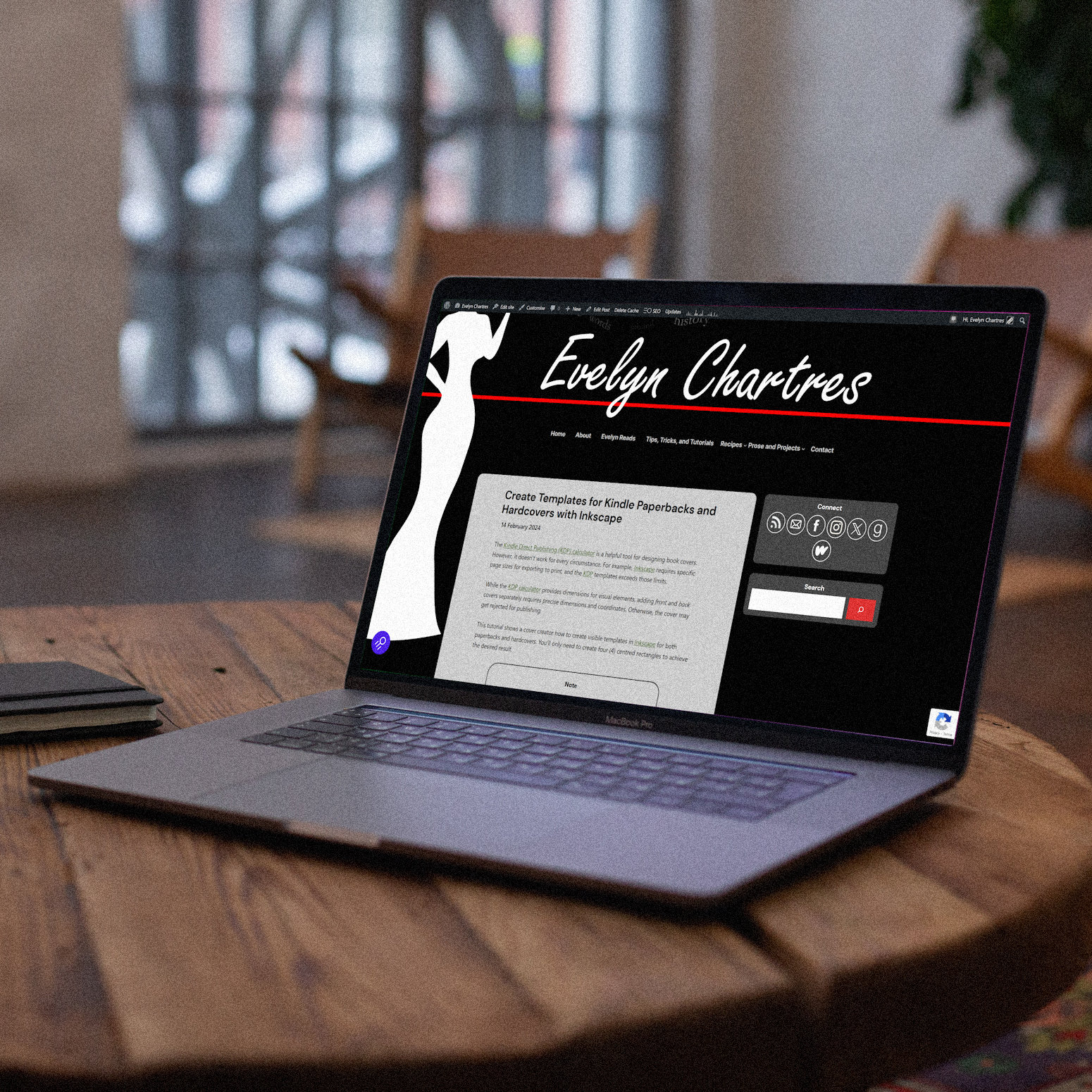 Templates for Kindle Paperbacks and Hardcovers with Inkscape
