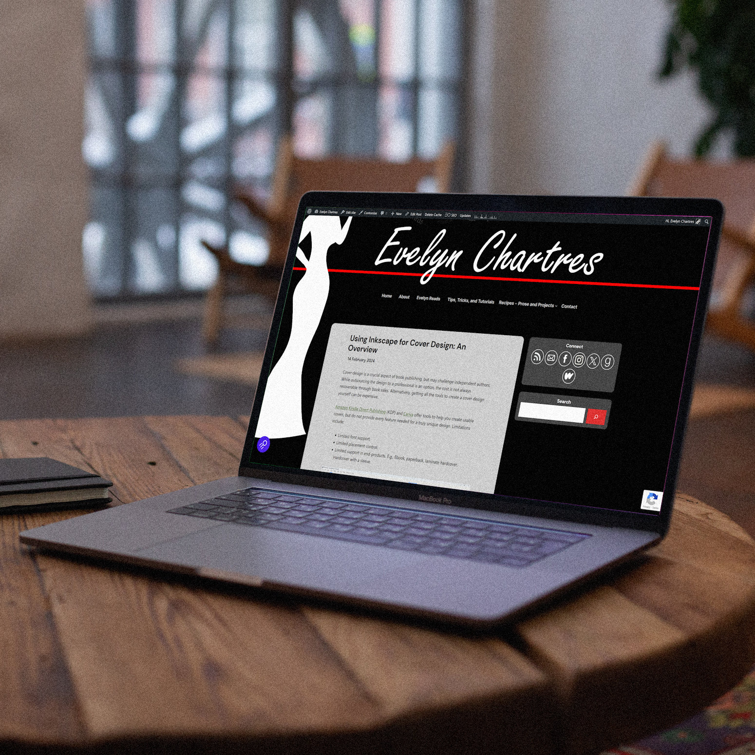 Using Inkscape for Cover Design: An Overview - Evelyn Chartres